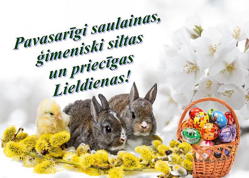 Priecīgas Lieldienas! - Izglītības pārvalde