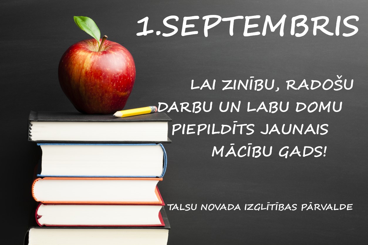 1. SEPTEMBRIS- ZINĪBU DIENA! - Izglītības pārvalde